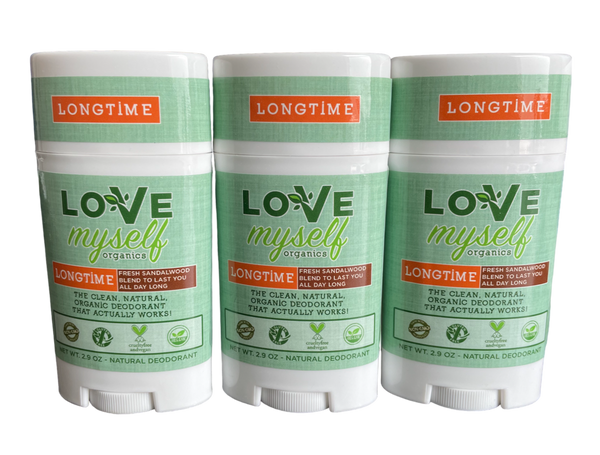 Organic Deodorant 3 Pack - Love Myself Organics