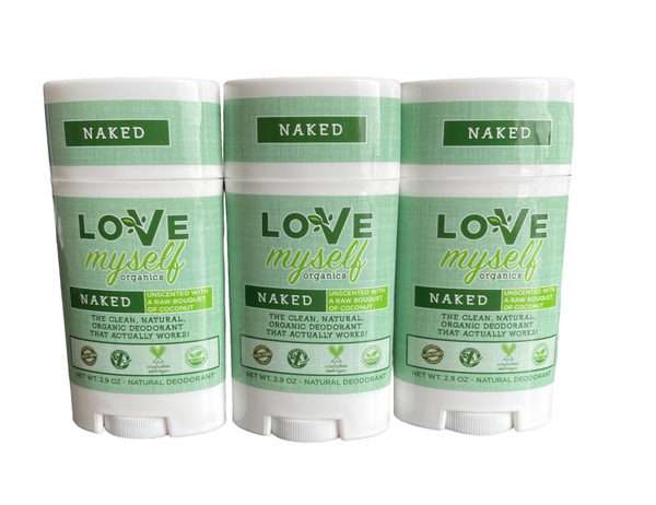 Organic Deodorant 3 Pack - Love Myself Organics